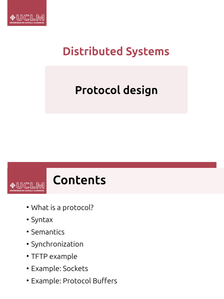 2-protocol-design Sistemas Distribuidos | PDF | Transmission Control ...