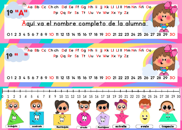 Comparto 'REGLETA DE NOMBRE PRIMERO - MISS ANAID' Con Usted | PDF ...