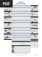 QLD School Calendar 2023 Overview | PDF | Academia