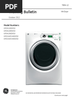 Ge Washer Fault Codes | PDF | Washing Machine | Electrical Engineering