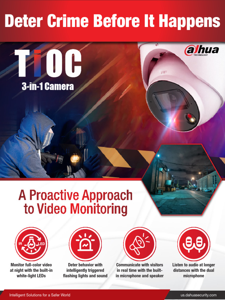 Proactive Security with TiOC Cameras | PDF | Camera | Closed Circuit ...