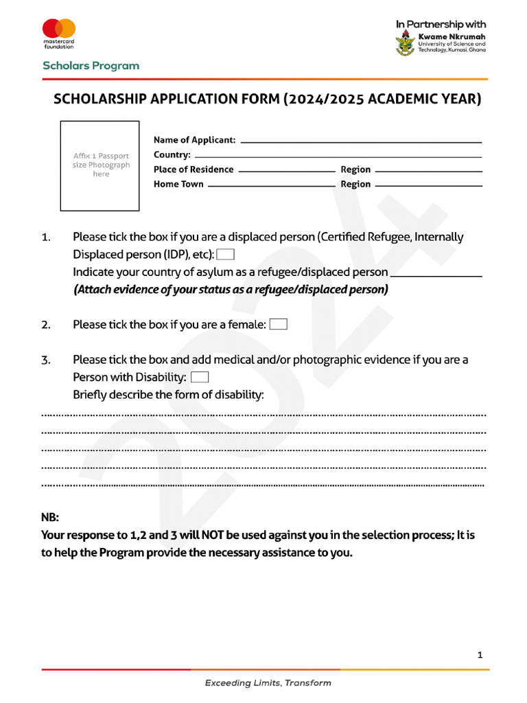 Contact Information for Application | PDF