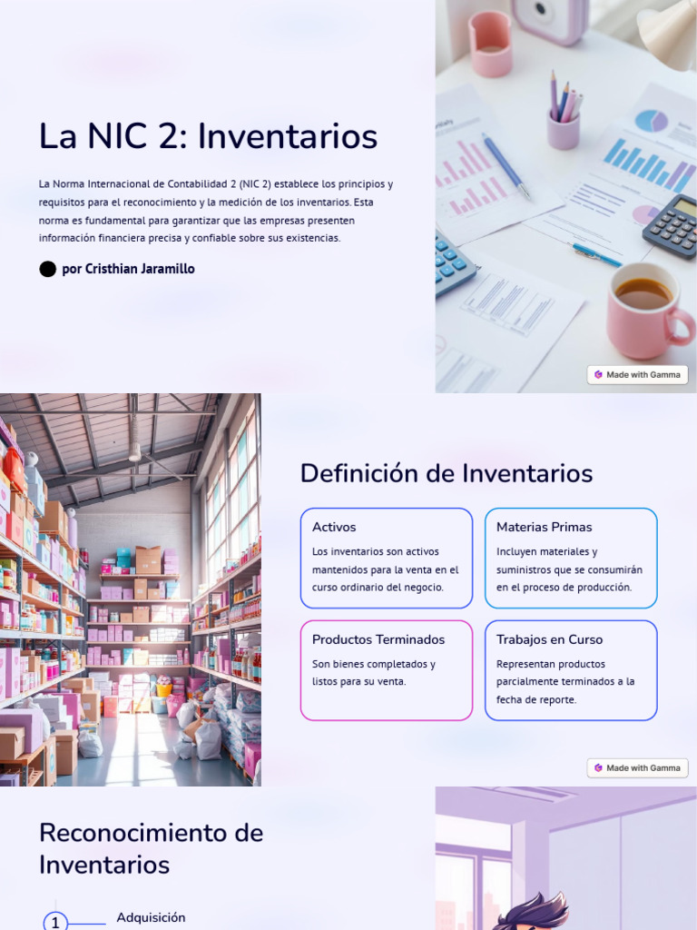 La NIC 2 Inventarios | PDF | Contabilidad | Economias