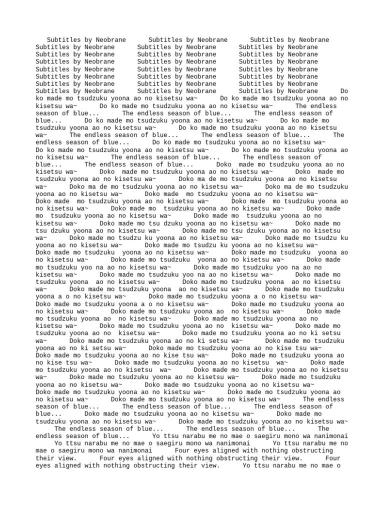 (English) Jujutsu Kaisen - Opening 3 【Ao No Sumika】 4K 60FPS Creditless ...