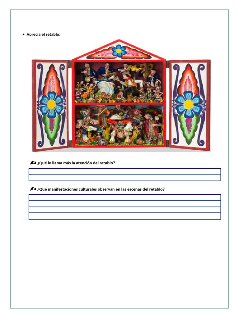 5° U3 Sem3 S3 Ayc-Ficha | PDF | Arte