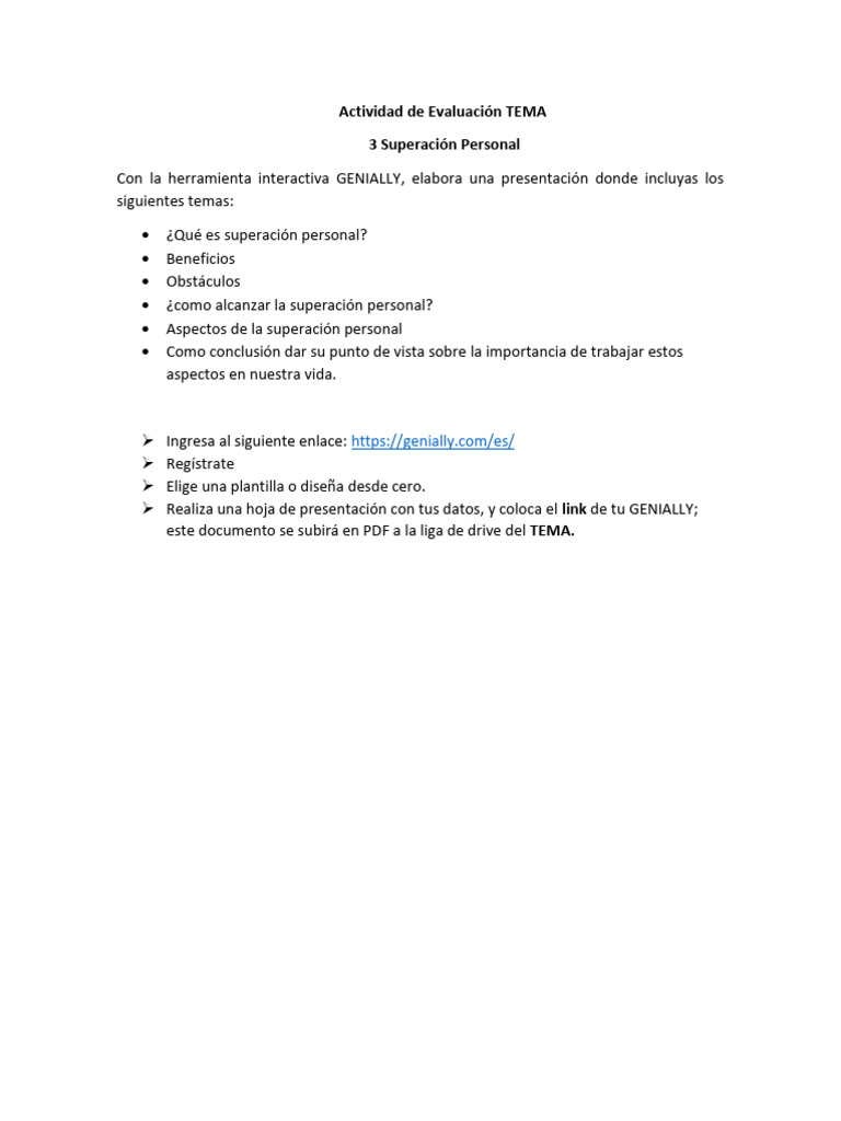 GENIALLY Desarrollo Humano | PDF | Información | Creatividad