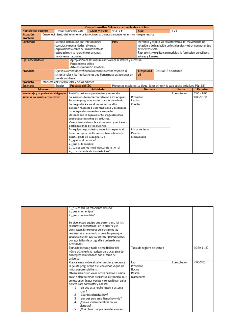 3 proyecto eclipses | PDF | Eclipse | Luna
