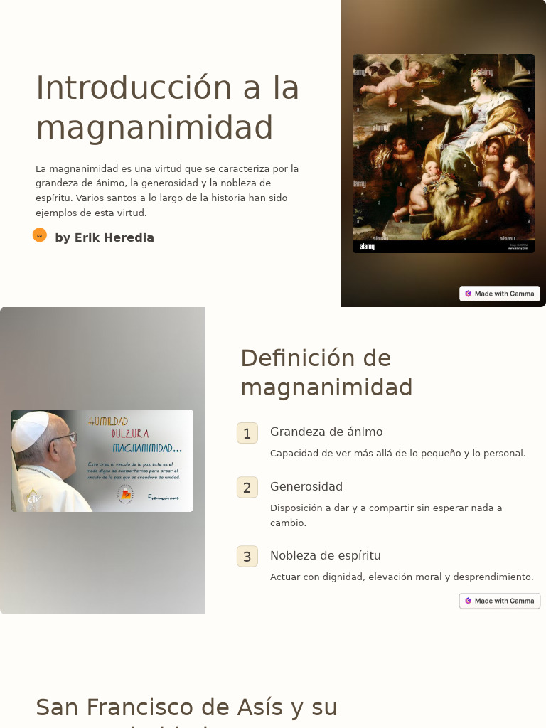 Introduccion A La Magnanimidad | PDF | Amor | Valor
