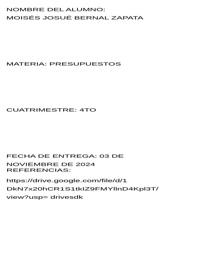 Moises Bernal Actividad 6 Infografia | PDF | Presupuesto | Business