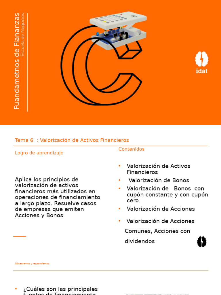 Tema 6 | PDF | Compartir (Finanzas) | Renta Fija