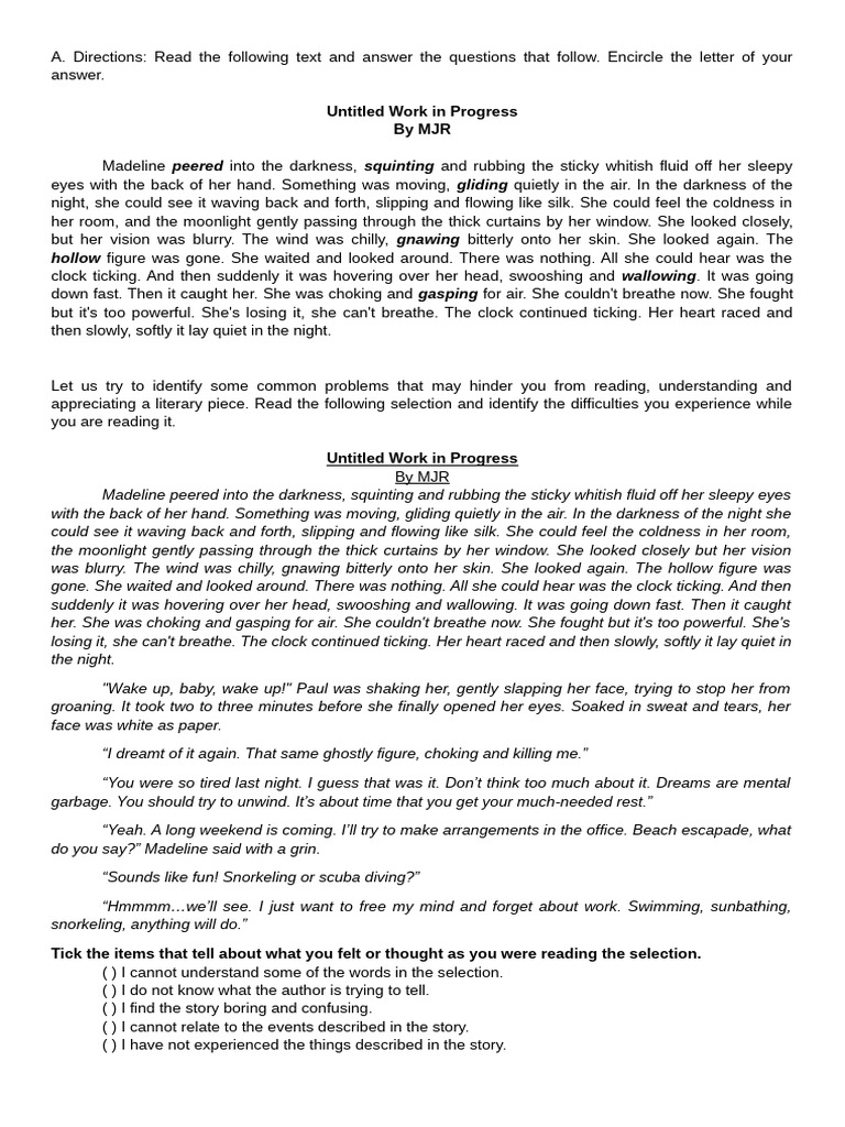 MODULE 3 READING SELECTION | PDF