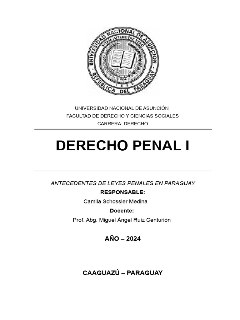 Penal | PDF | Derecho penal | Justicia