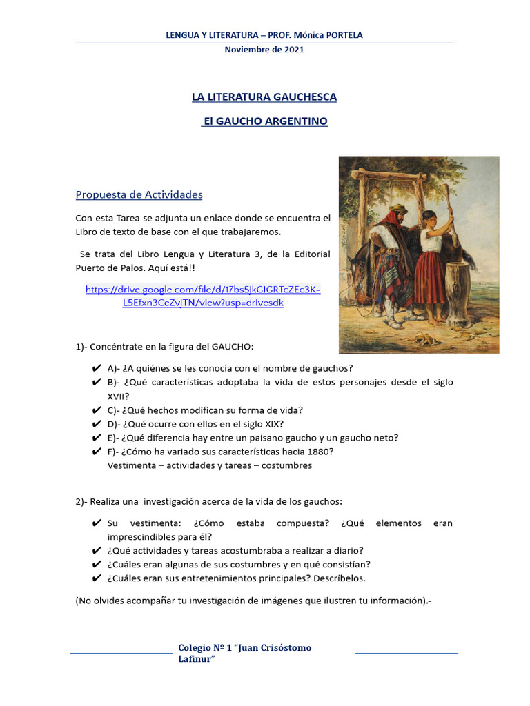 El Gaucho Argentino | PDF