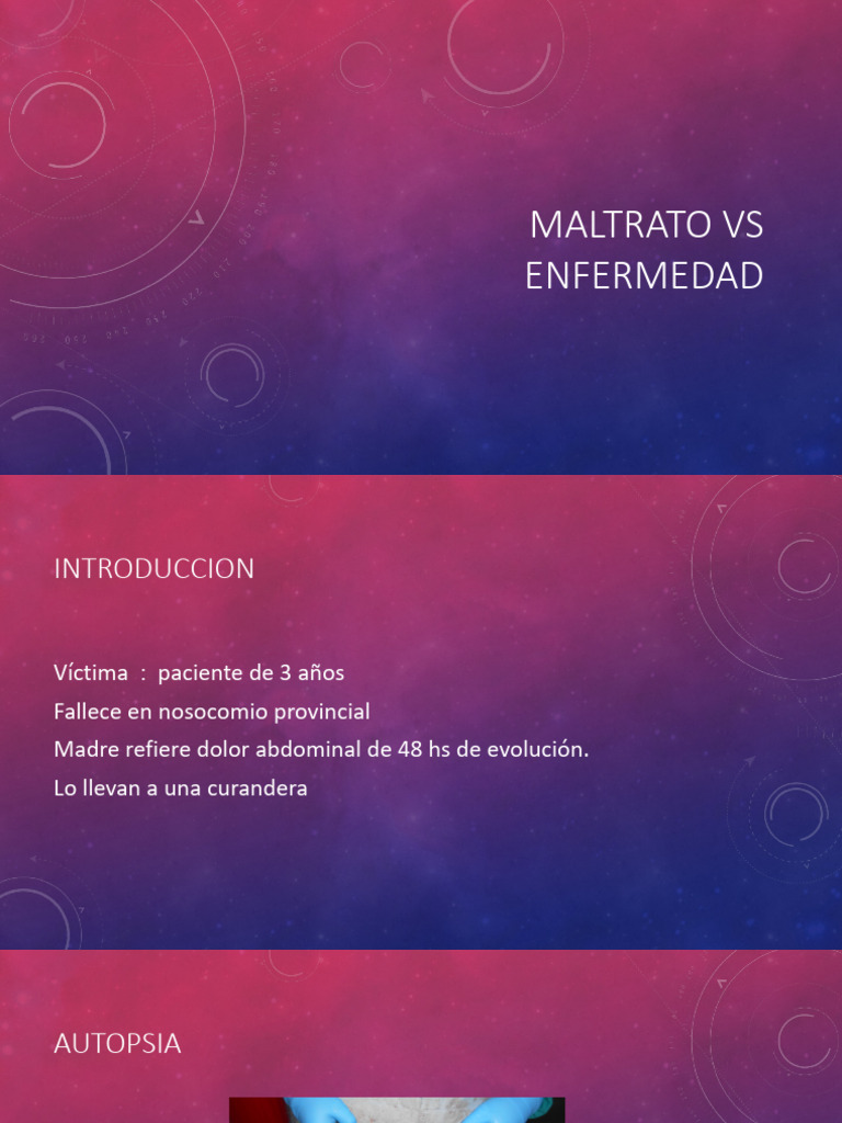 maltrato vs enfermedad | PDF