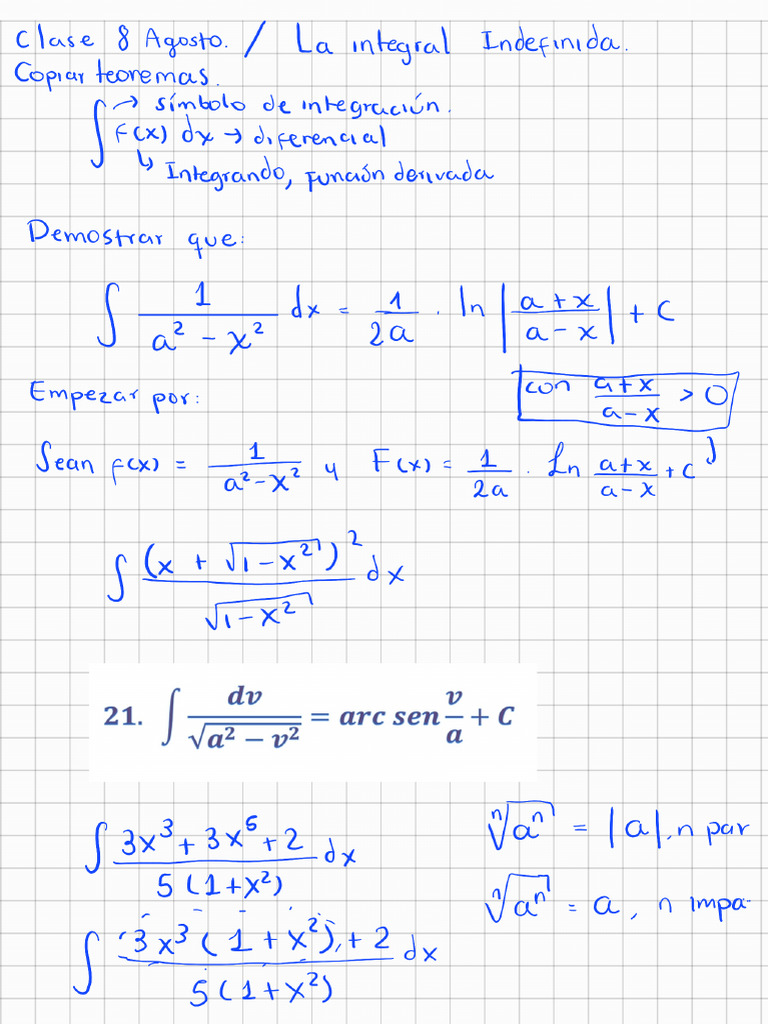 Calculo II Imprimir | PDF