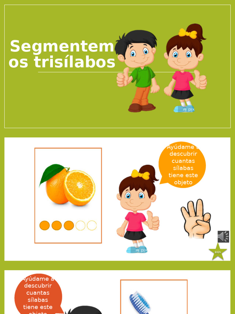 Contando sílabas en trisílabos | PDF