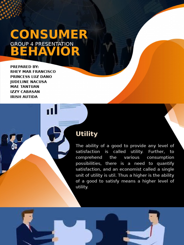 Economics - Consumer Behavior | PDF | Utility | Behavior