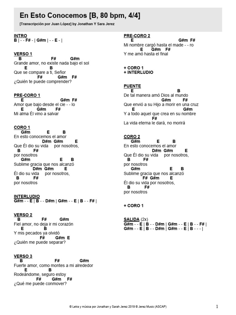 En Esto Conocemos - B.pdf ORIGINAL | PDF