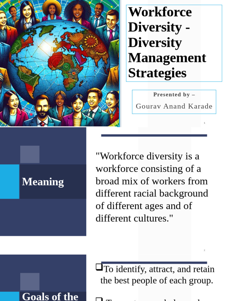 Workforce Diversity Management Strategies | PDF | Career & Growth ...
