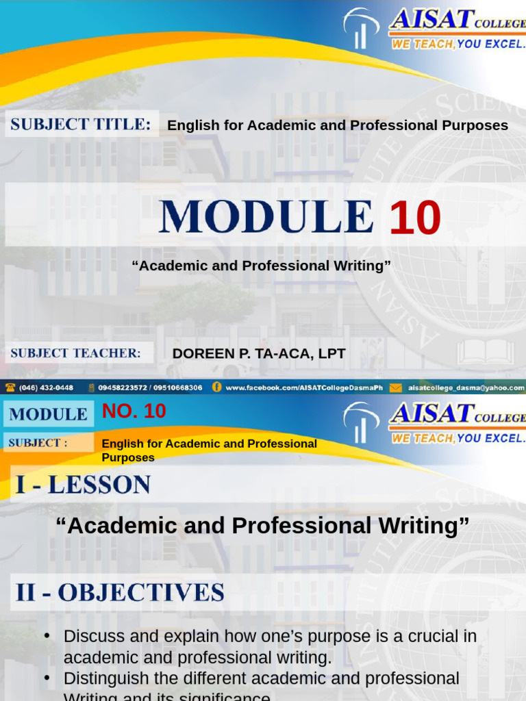 DPT Module10 En11 Cs | PDF | Citation | Jargon