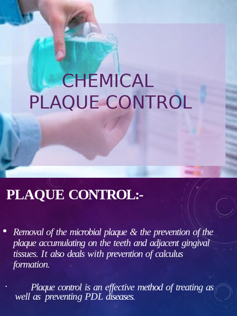 Chem Plaque Control | PDF | Medical Specialties