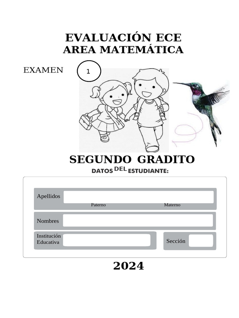 Evaluación Ece 1 | PDF
