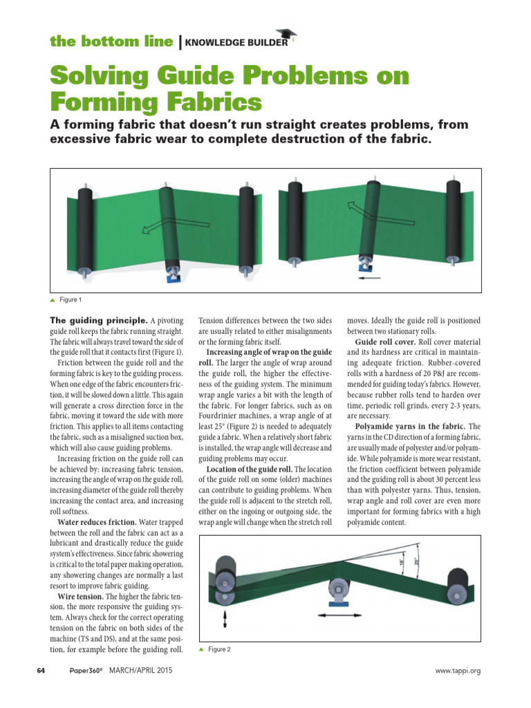 Solving Guide Problems Forming Fabrics | PDF | Friction | Textiles
