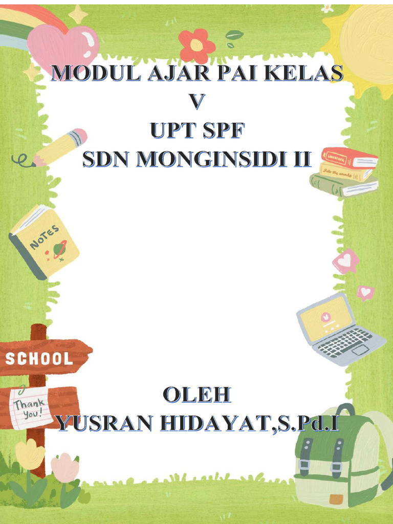 MODUL AJAR PAI BAB 5 FIKS - Compressed | PDF
