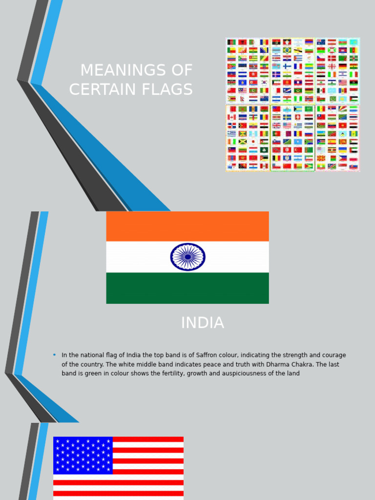 Meanings of Flags | PDF | Flag | Symbols