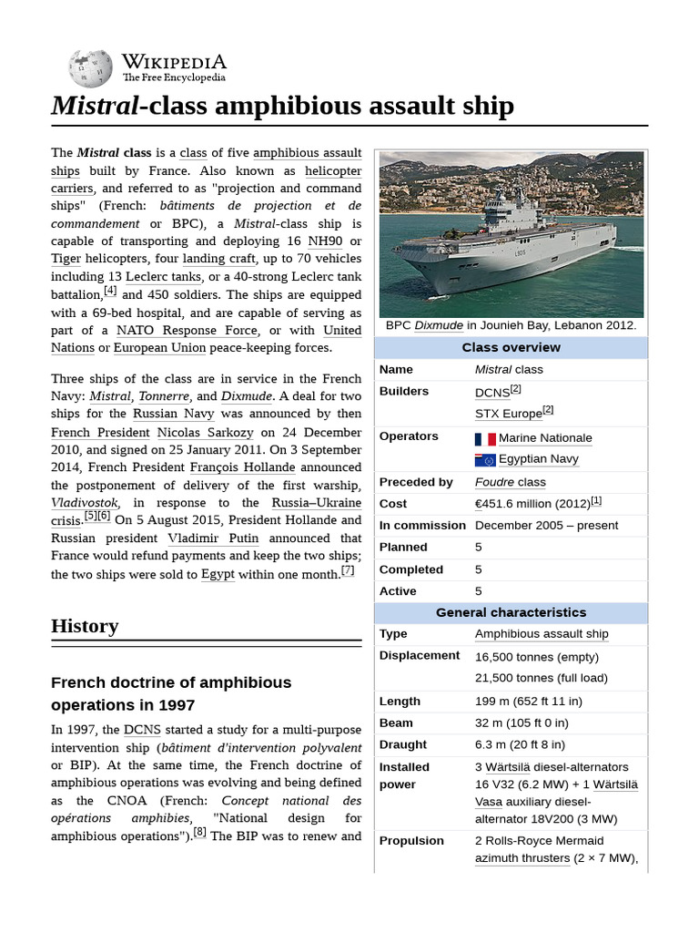Mistral-class_amphibious_assault_ship | PDF