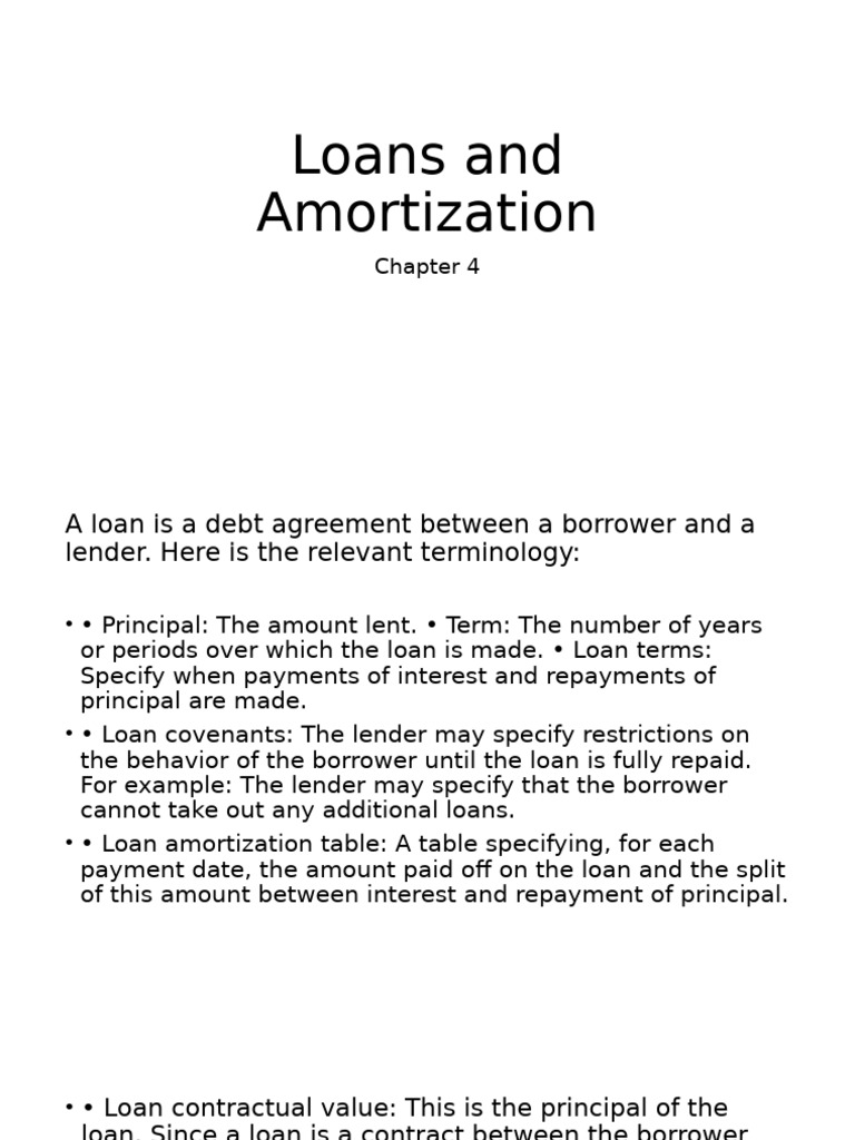 Loans and Amortization - Tagged | PDF | Loans | Debt