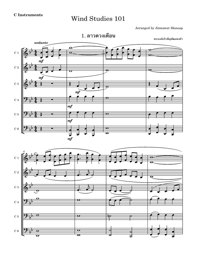 C Instruments Wind Studies 101 | PDF