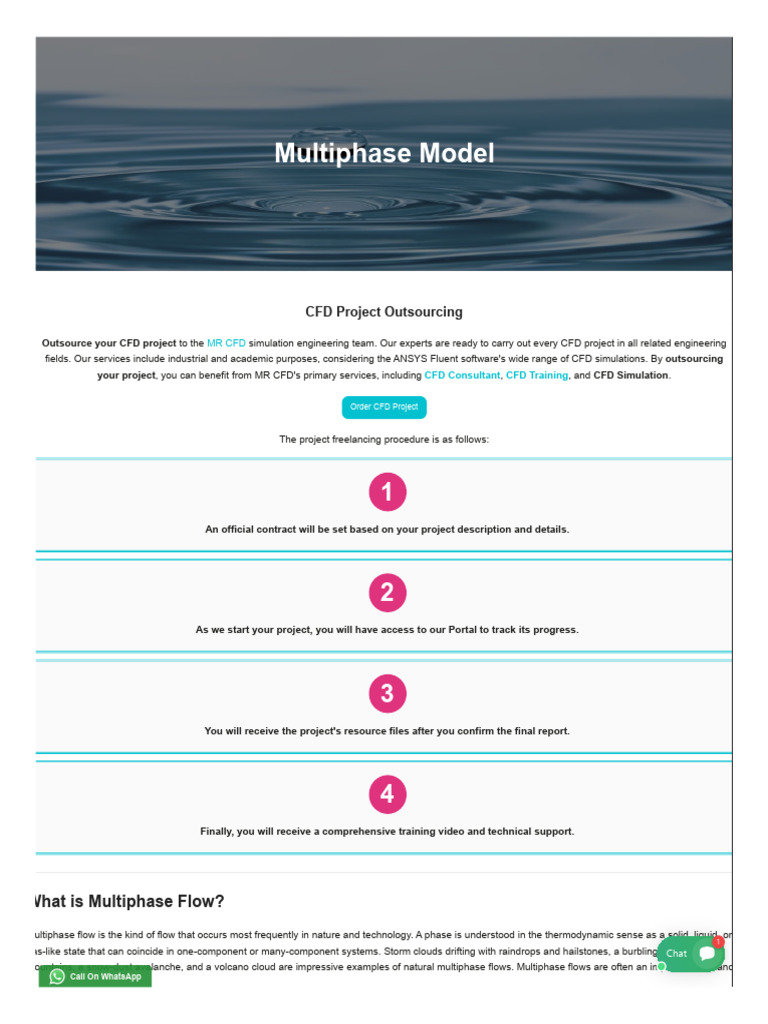 Multiphase Model - MR CFD - CFD Simulation Consultation, and Training | PDF | Fluid Dynamics ...
