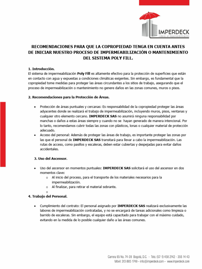 Condiciones para Dar Inicio A Mtto | PDF | Ascensor | Condominio
