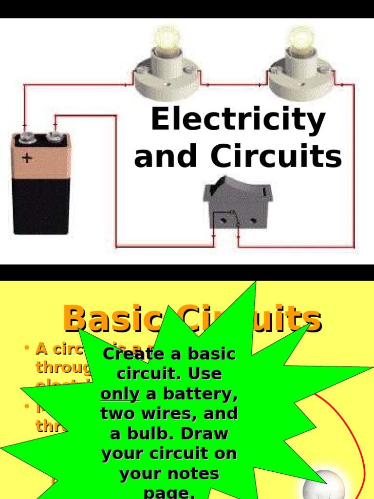Electricity and Circuits | PDF | Switch | Electricity