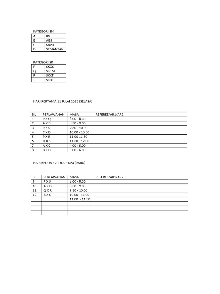 Deraf Refree Assistant Referee | PDF