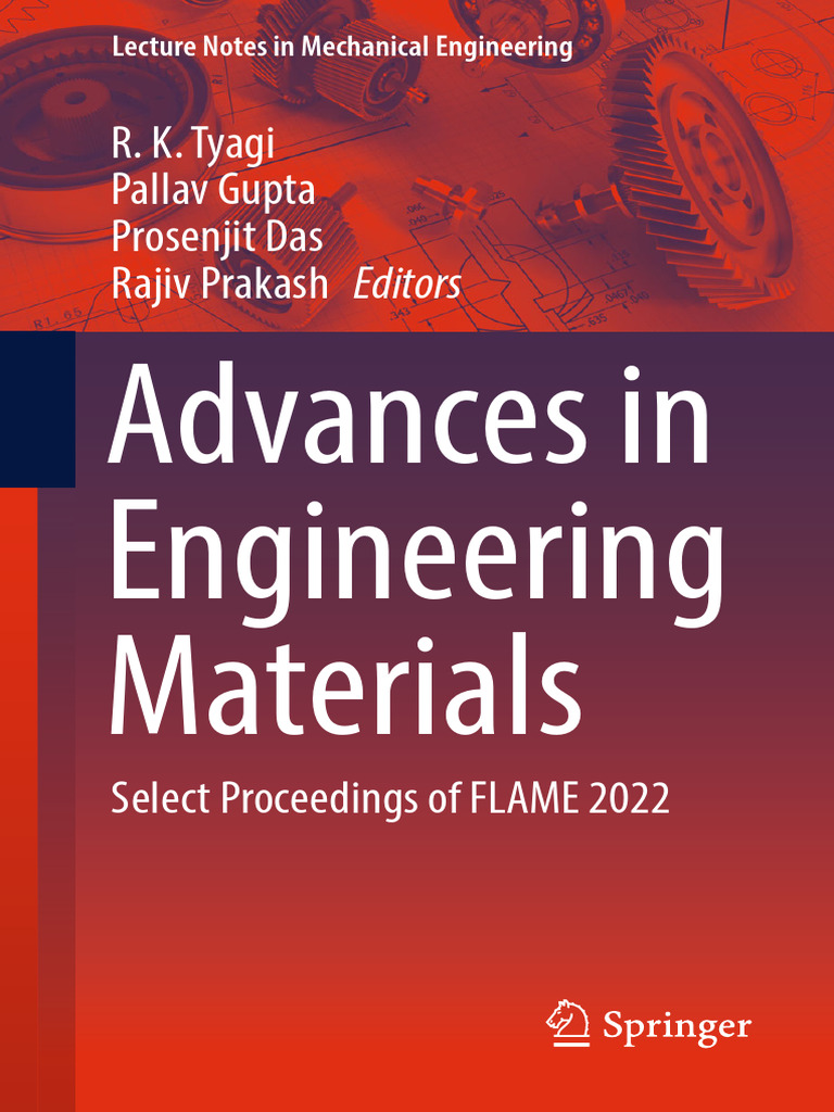 Advances in Engineering Materials: R. K. Tyagi Pallav Gupta Prosenjit ...