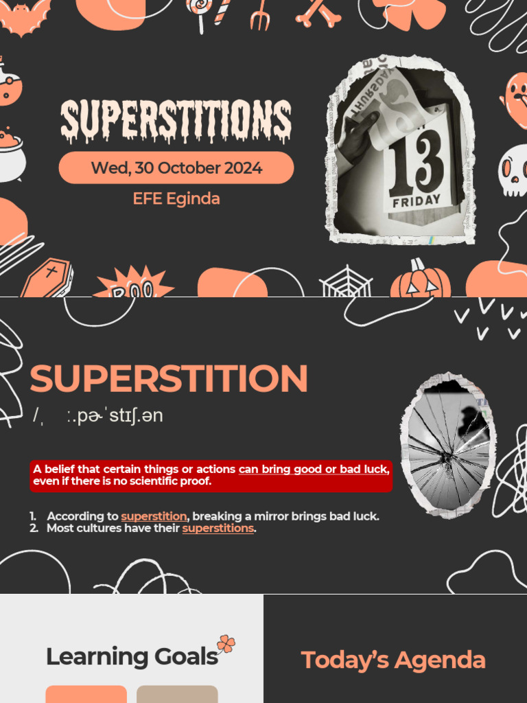 Understanding Superstitions and Beliefs | PDF | Superstitions | Vocabulary