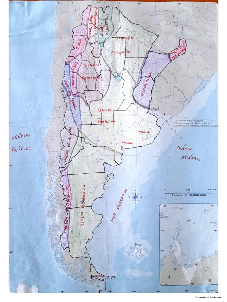 Relieve de Argentina-1 | PDF