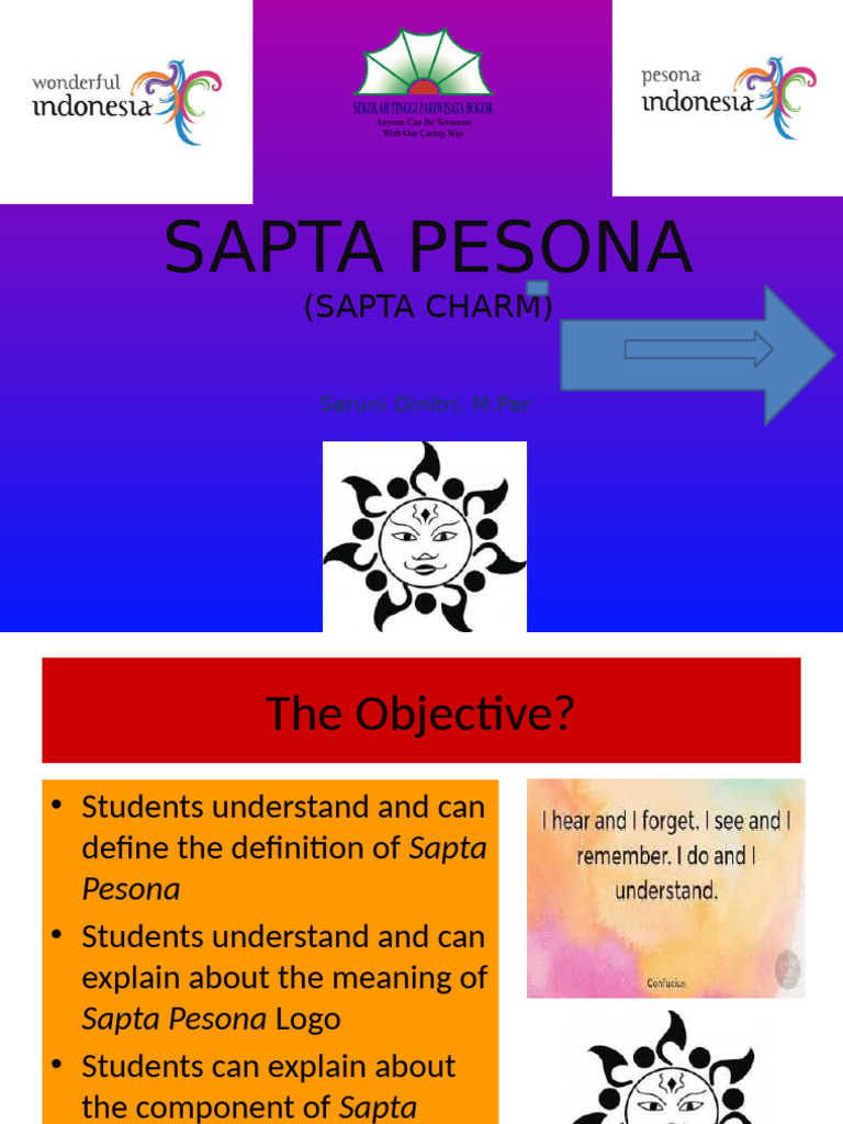 Understanding Sapta Pesona in Tourism | PDF | Tourism | Psychology