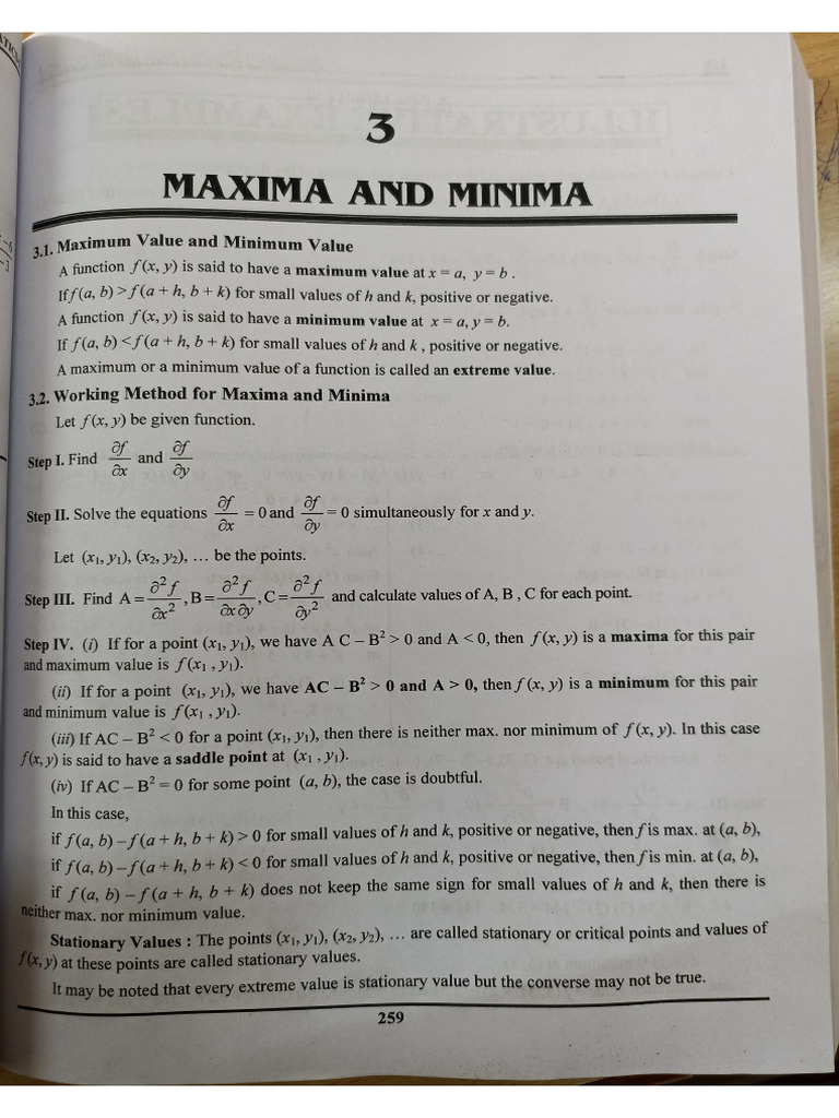 Maxima Minima | PDF