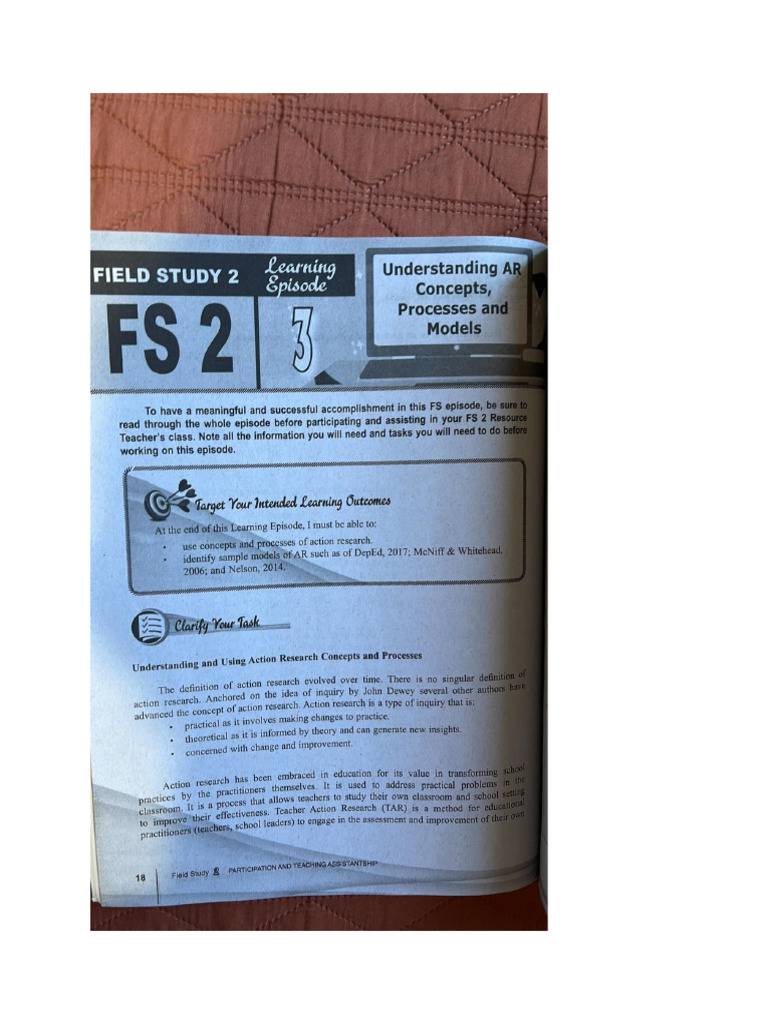 Field Study 2 - Learning Episode 3 | PDF