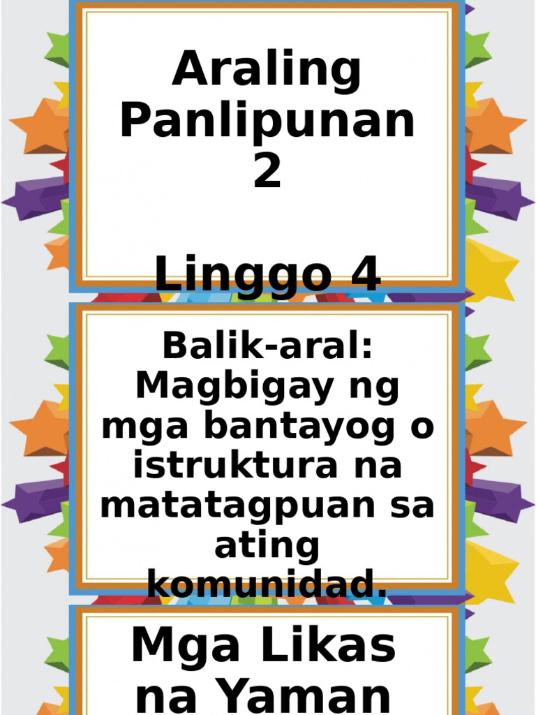Aral. Pan. WK 4 | PDF