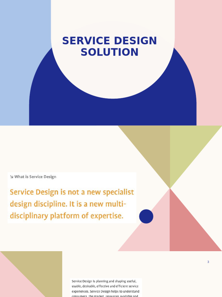 Service Design Solution | PDF