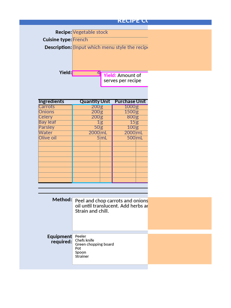 Copy of SITHKOP015 Task 4 Menus | PDF | Cakes | Italian Cuisine