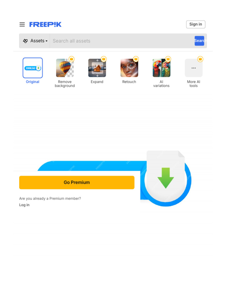 Premium Vector - Download File Icon. Document Downloading Concept ...