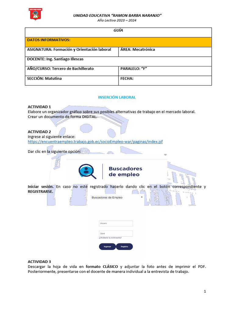 1 Formacion y Orientacion Laboral-1 | PDF