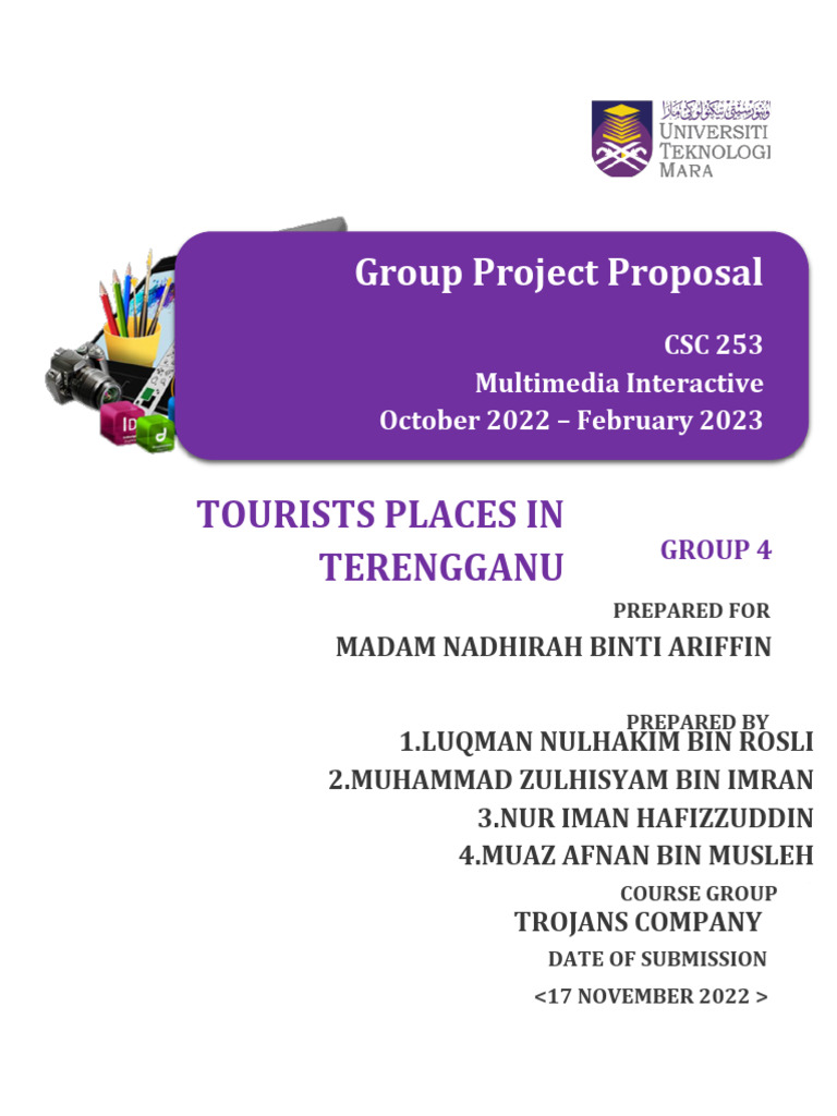 Group - Project - Proposal 6 GROUP 4 | PDF | Usability | Multimedia