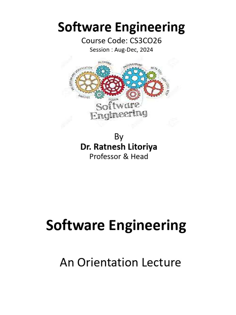 Software Engineering Course Overview | PDF | Software Bug | Software