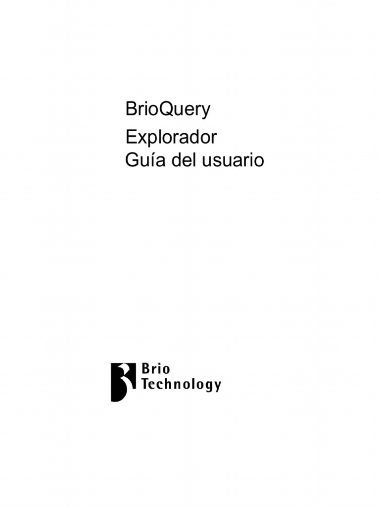 Manual Brioquery | PDF | Archivo de computadora | Menú (Computación)